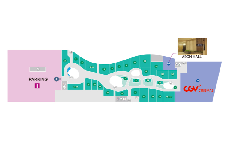 Thông tin Aeon Hall – AEONMall Bình Tân
